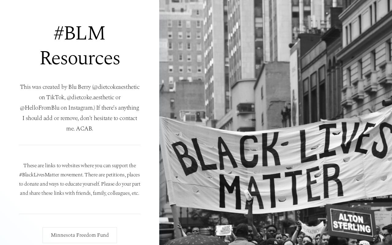 #BLM Resources